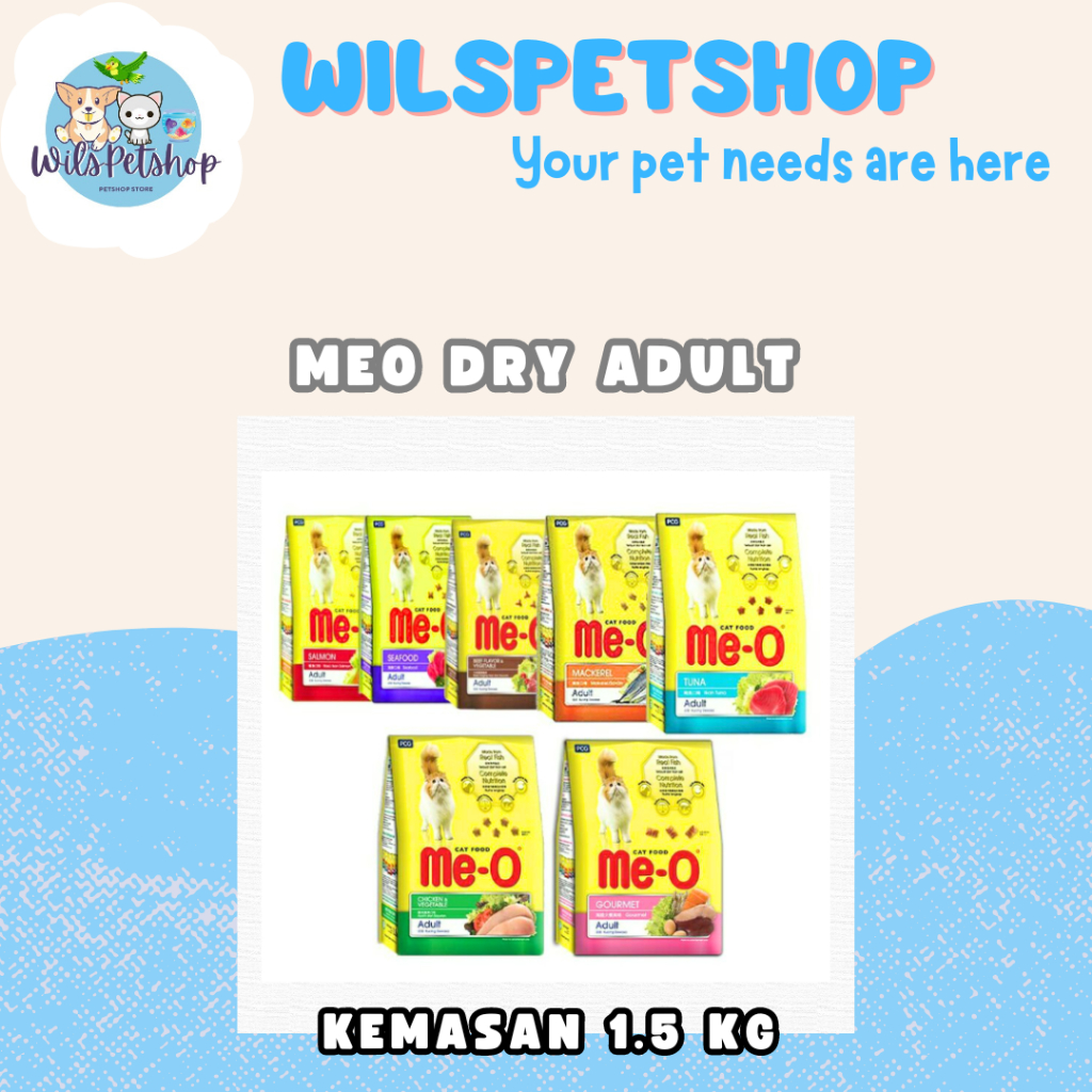 Jual Meo Adult 1.2kg Meo Adult 1,1kg Makanan Kucing Kering Me-O ...