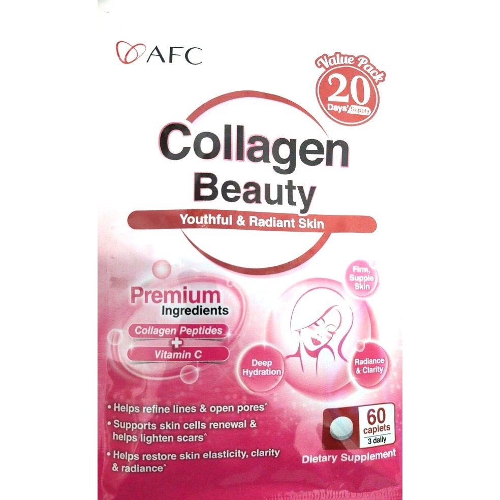Jual AFC Japan Collagen Beauty 60 Caplets | Shopee Indonesia
