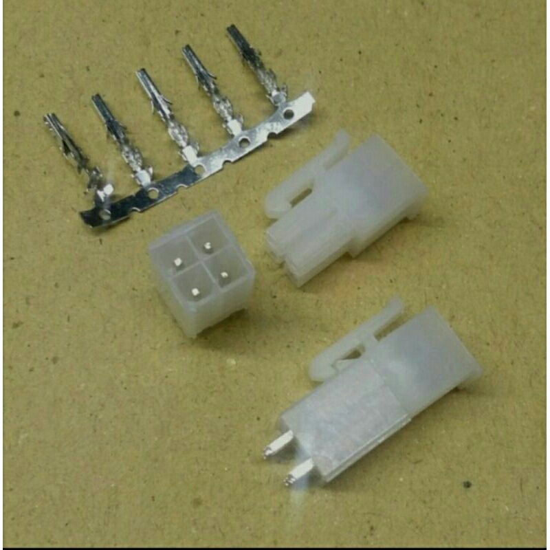 Jual 4pin Connector 5557 2x2pin Cable to PCB Konektor 2x2 pin Male ...