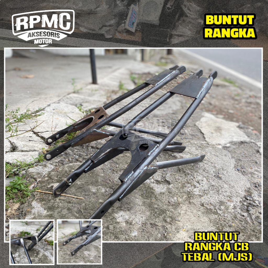 Jual BUNTUT RANGKA CB / GL 100 MODEL MJS NGANJUK TEBAL PRESISI BUNTUTAN ...
