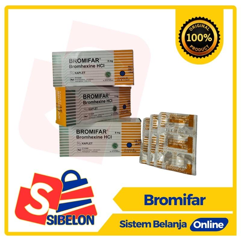 Jual BROMIFAR 8 MG KAPLET (BOX) IFARS | Shopee Indonesia