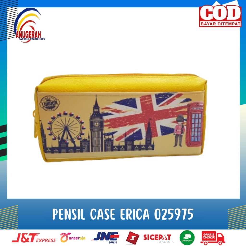 Jual PENSIL CASE RESLETING ERICA 01 LONDON (PCS) | Shopee Indonesia