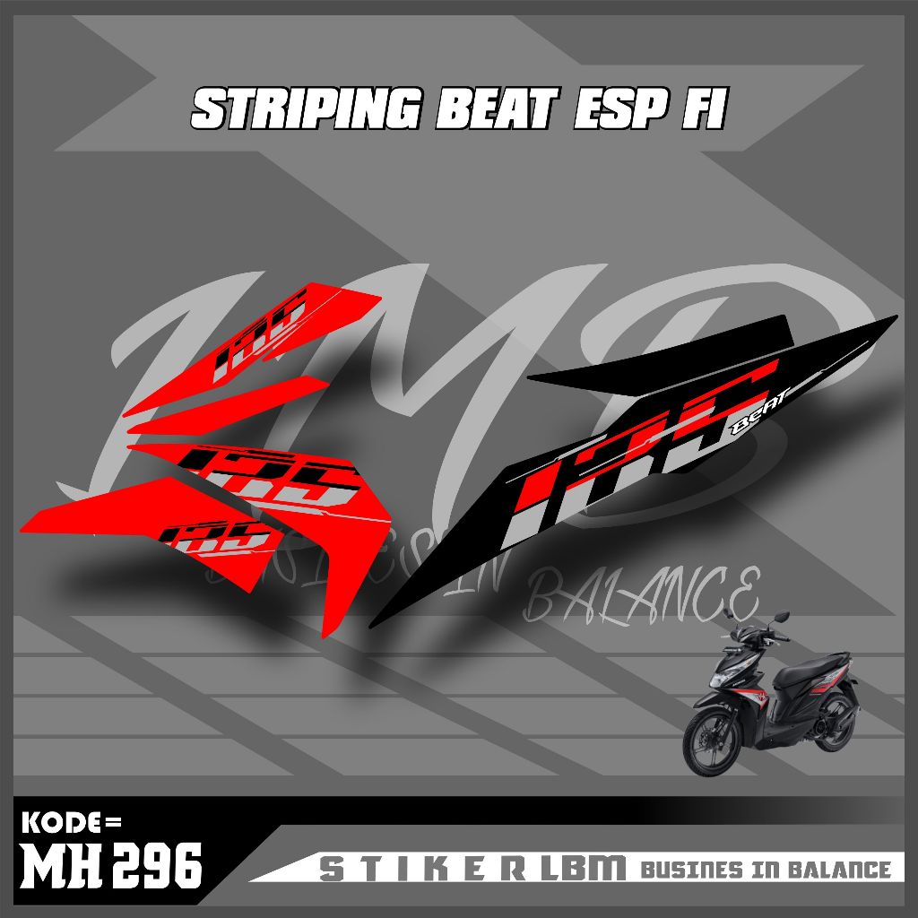Jual striping stiker beat esp fi - striping beat style racing vietnam ...