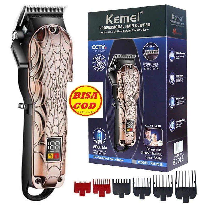 Jual mesin cukur rambut kemei km 2616 | Shopee Indonesia