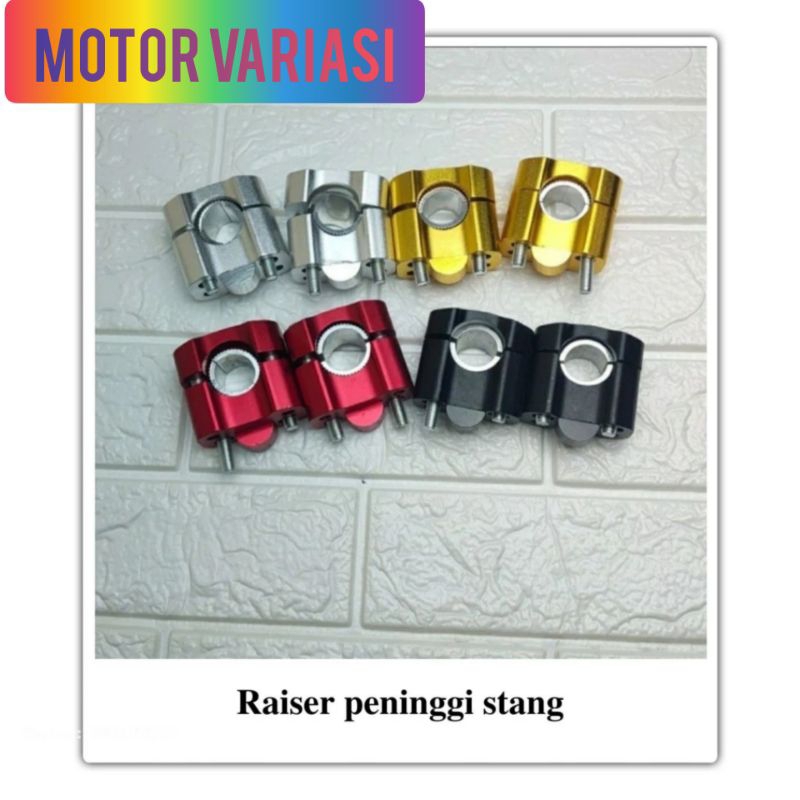 Jual Raiser riser peninggi stang beat street cb vixion pcx w175 mt25 ...