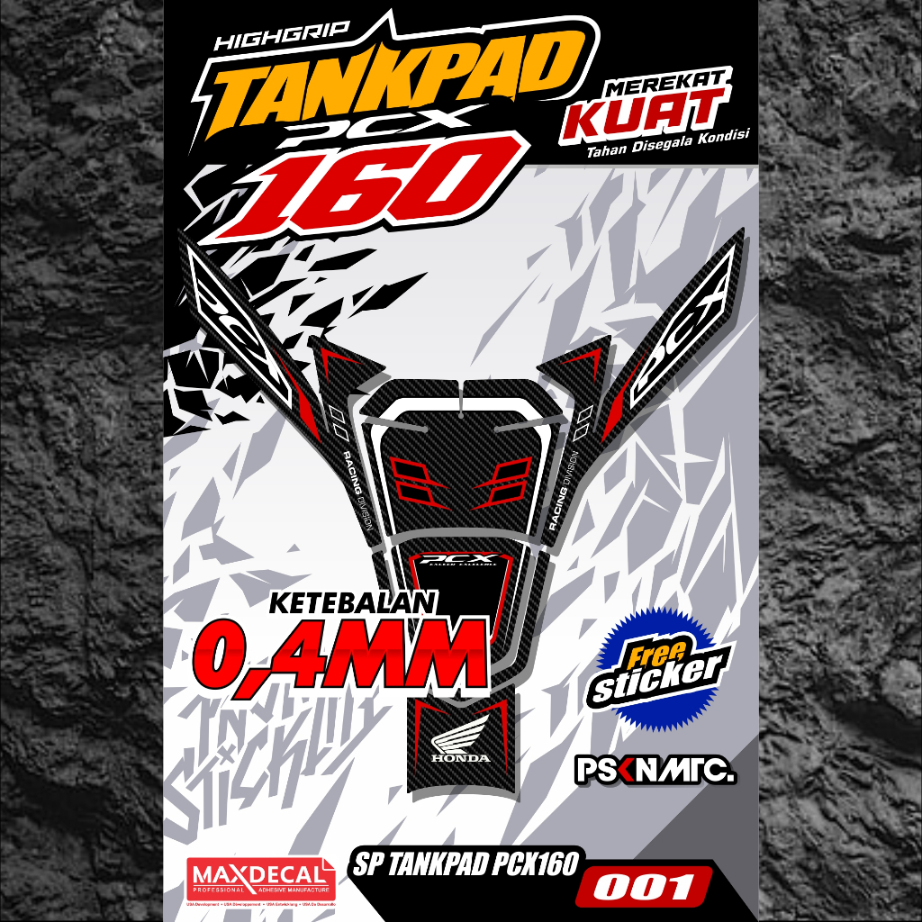 Jual Striping PCX Tankpad Stiker Dashboard PCX 160 2022 2023 (body ...