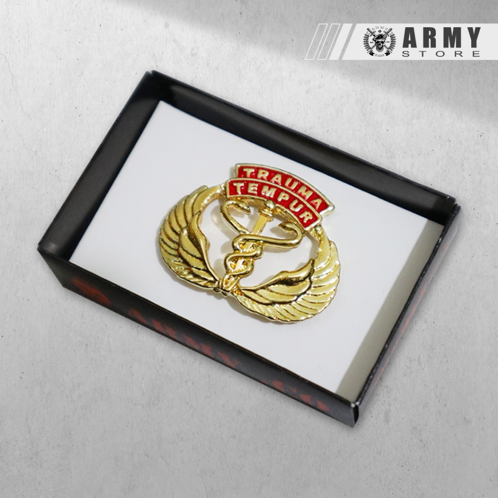 Jual Pin Emblem Trauma Tempur | Shopee Indonesia