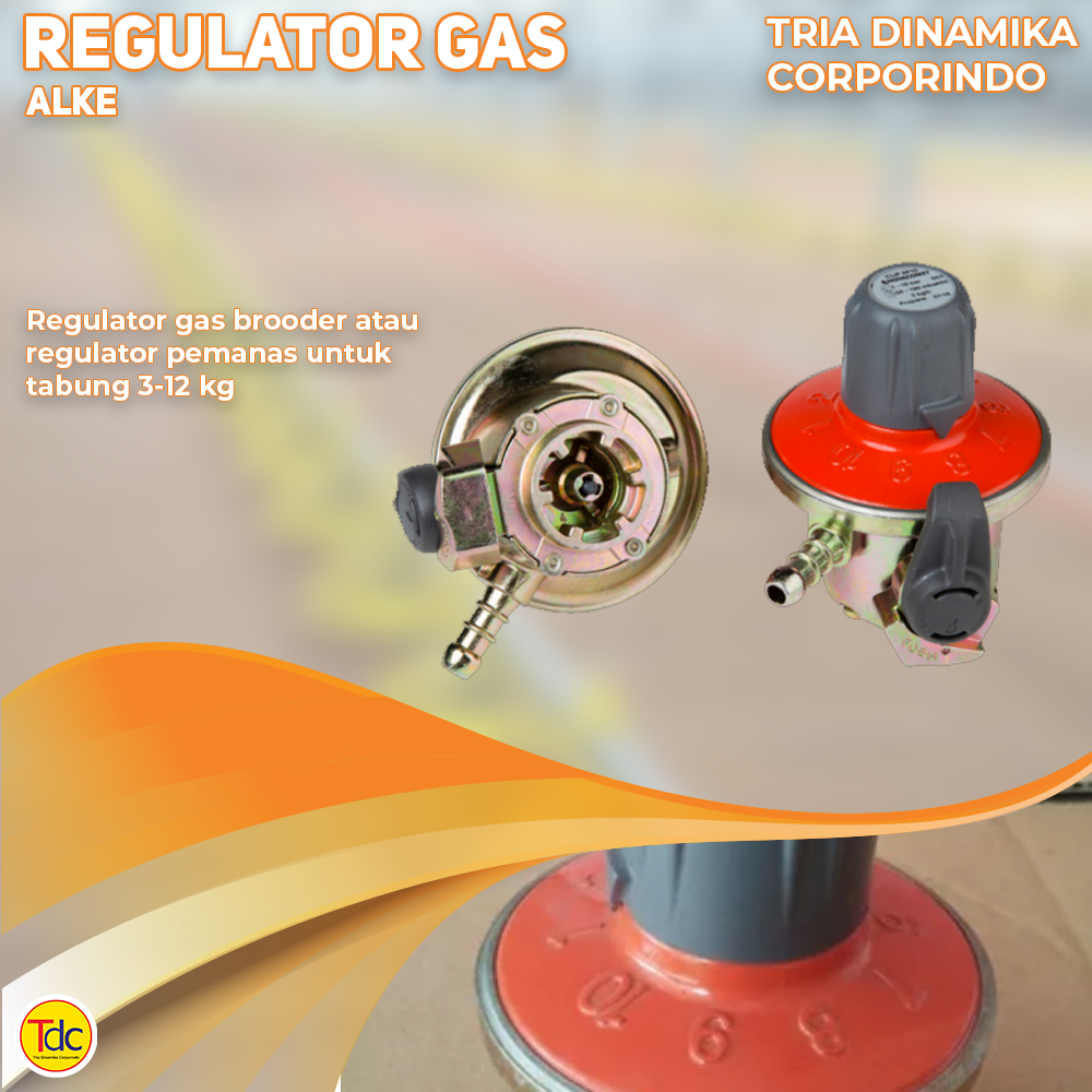 Jual Regulator Gas Brooder Alke / Regulator Pemanas untuk Tabung 3&12 ...