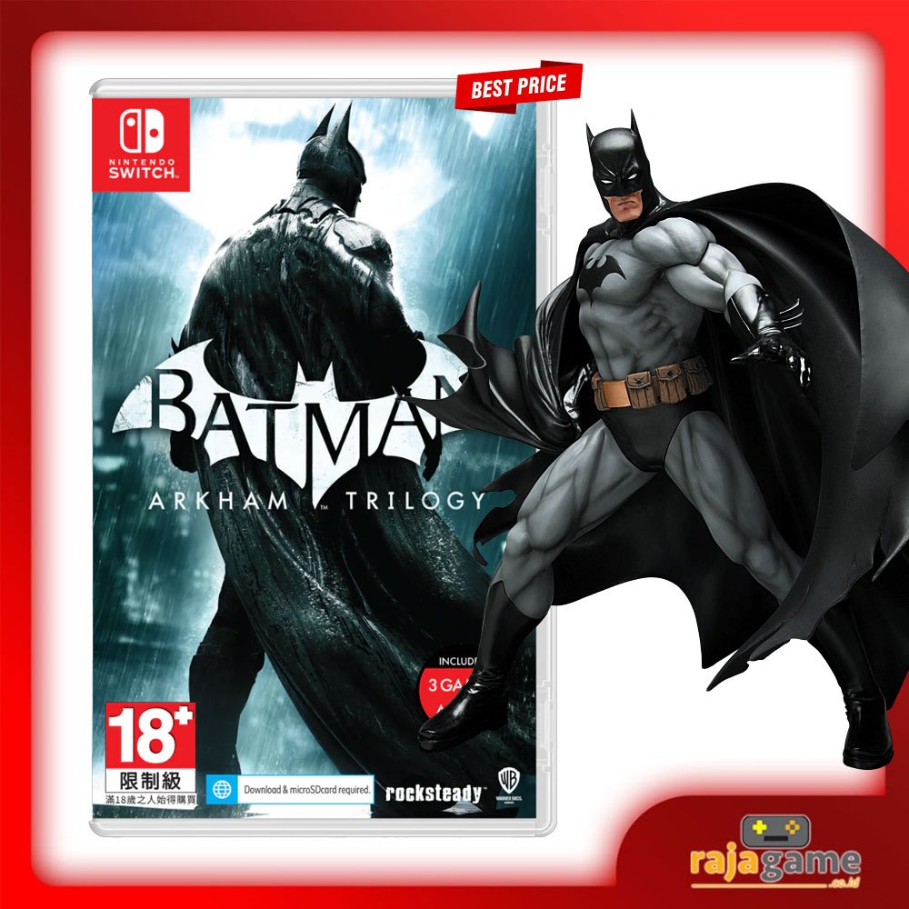 Jual Nintendo Switch Batman Arkham Trilogy | Shopee Indonesia