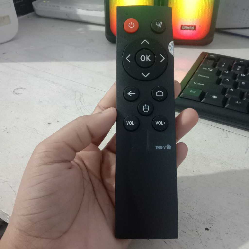 Jual Remote Android TV Box Transvision Xstream Seru DM12 / Remot STB ...