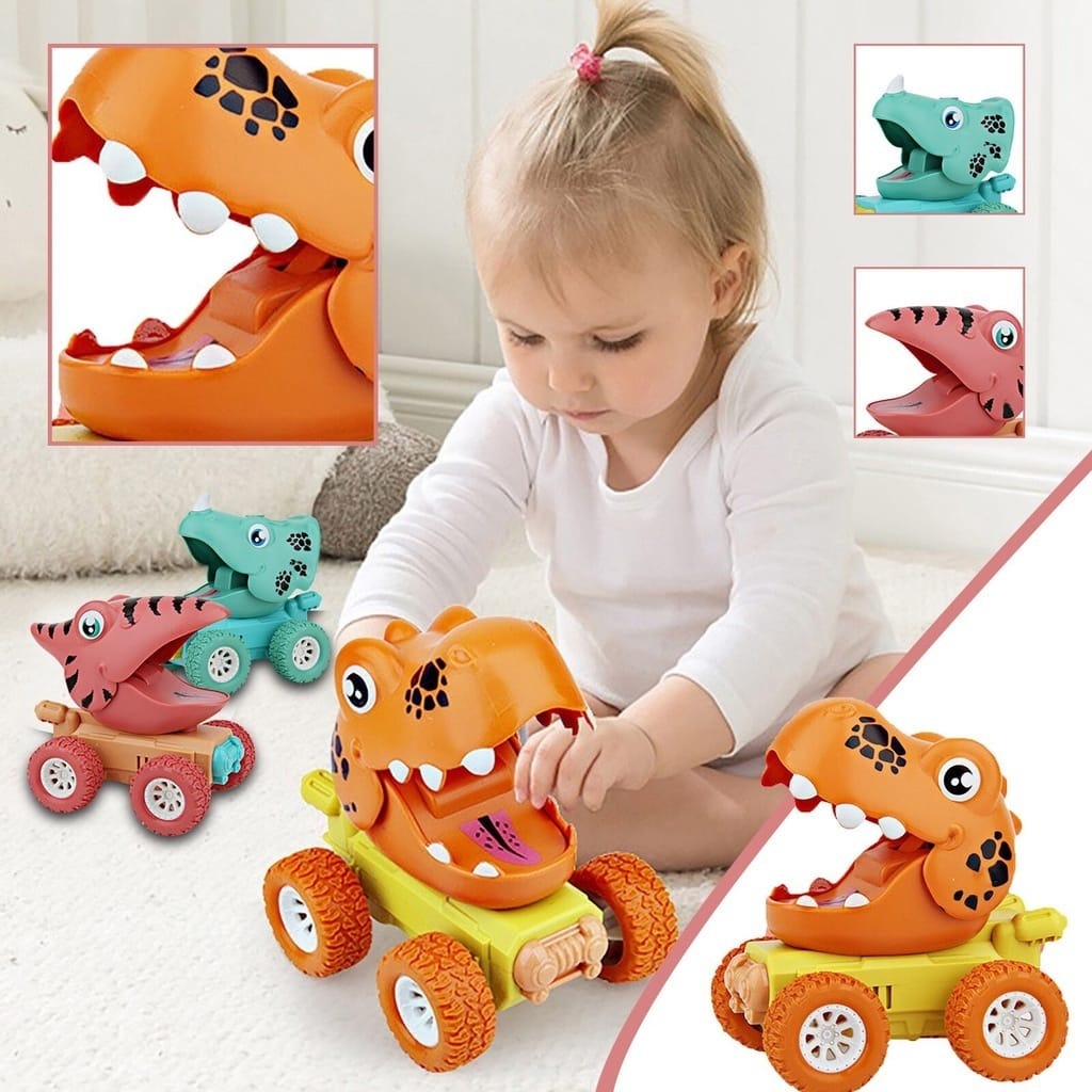 Jual Mainan Store - Mainan Dino Mobil Mobilan Anak Tekan Jalan Figure ...