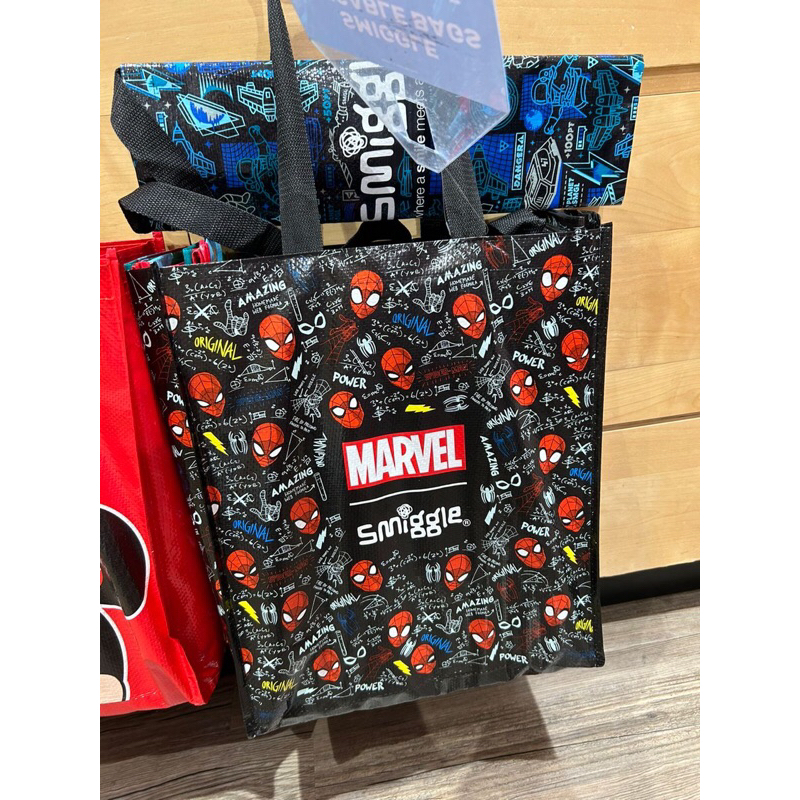 Jual SMIGGLE MARVEL REUSABLE BAG SMALL - TAS SMIGGLE | Shopee Indonesia