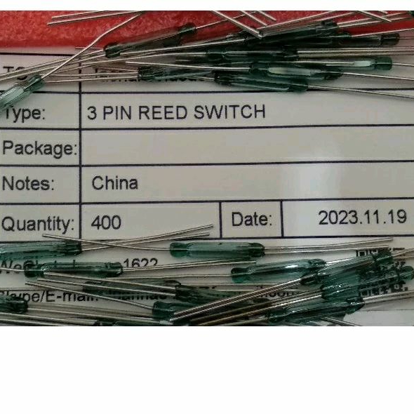 Jual ES REED SWITCH REED SENSOR 3 pin NO NC 15x2.4mm | Shopee Indonesia