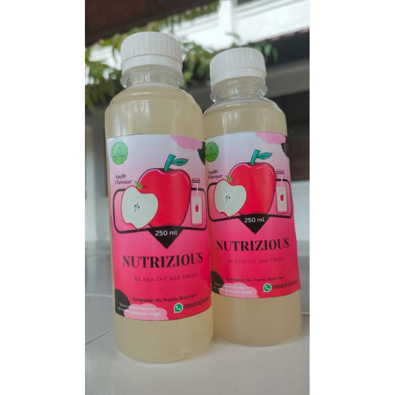 Jual NUTRIZIOUS Minuman Probiotik Rasa Apel 250 ml | Shopee Indonesia