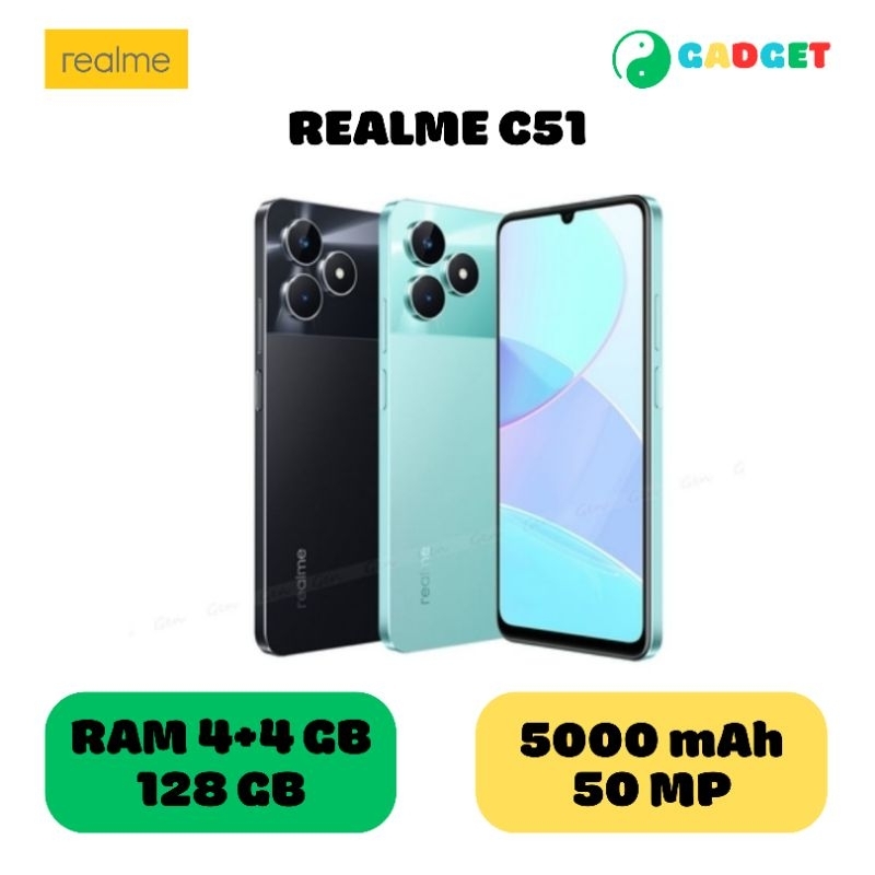 Jual REALME C51 4+4/128 GB | Shopee Indonesia