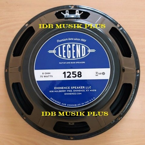 Jual Speaker Gitar 12" Eminence Legend1258 Legend 1258 Original ...