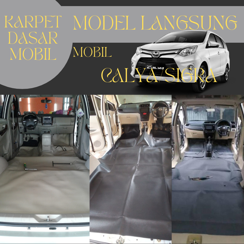 Jual Karpet Dasar Mobil Full 1 Jahitan Model Langsung Calya/Sigra ...