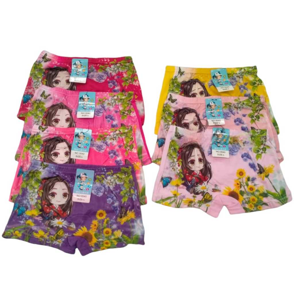 Jual CD celana dalam boxer anak cewe/perempuan Jepang Sakura karakter 2 ...