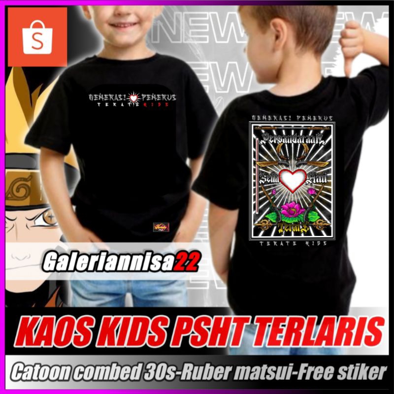 Jual KAOS KIDS PSHT LAMBANG BET GENERASI TERATE KIDS (KODE A1) | Shopee ...