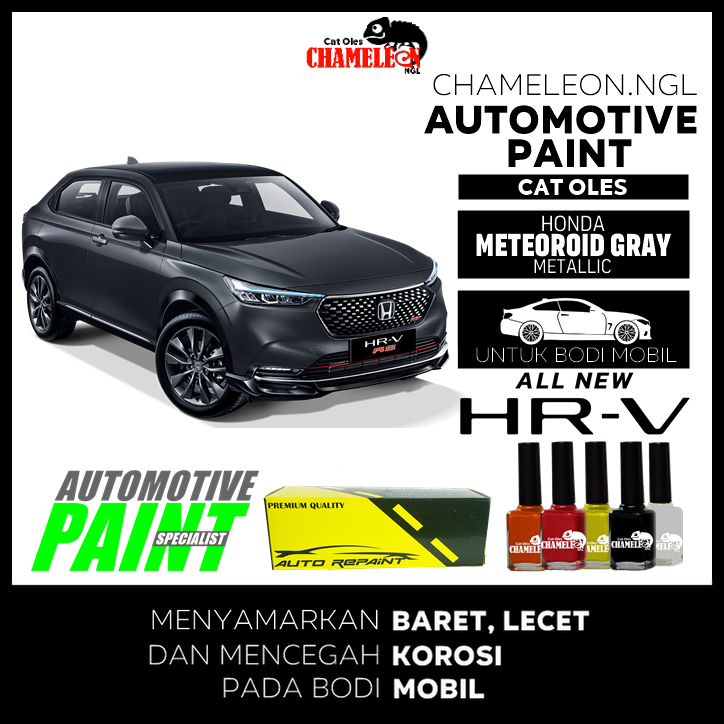 Jual Cat Oles Honda New HRV Meteoroid Gray Automotive Paint CHAMELEON ...