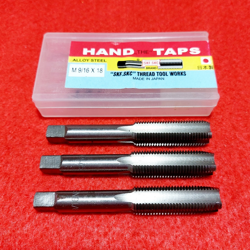 Jual Hand Taps 9/16 x 18 UNF JAPAN SKC Original - Mata Tap Baut Inchi ...