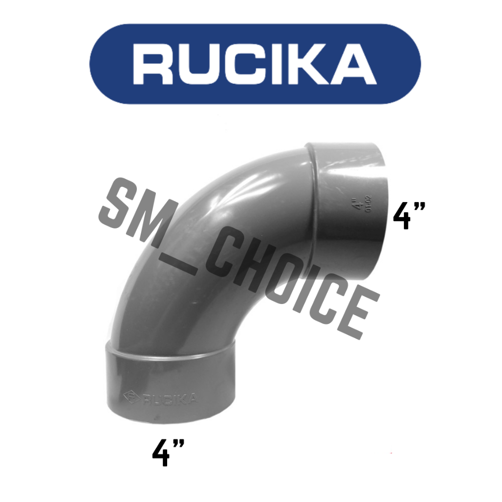 Jual RUCIKA LONG ELBOW 4 INCH D PVC ELBOW 4" D PVC RUCIKA KENI LONG 4" ELBOW LONG 4INCH | Shopee ...