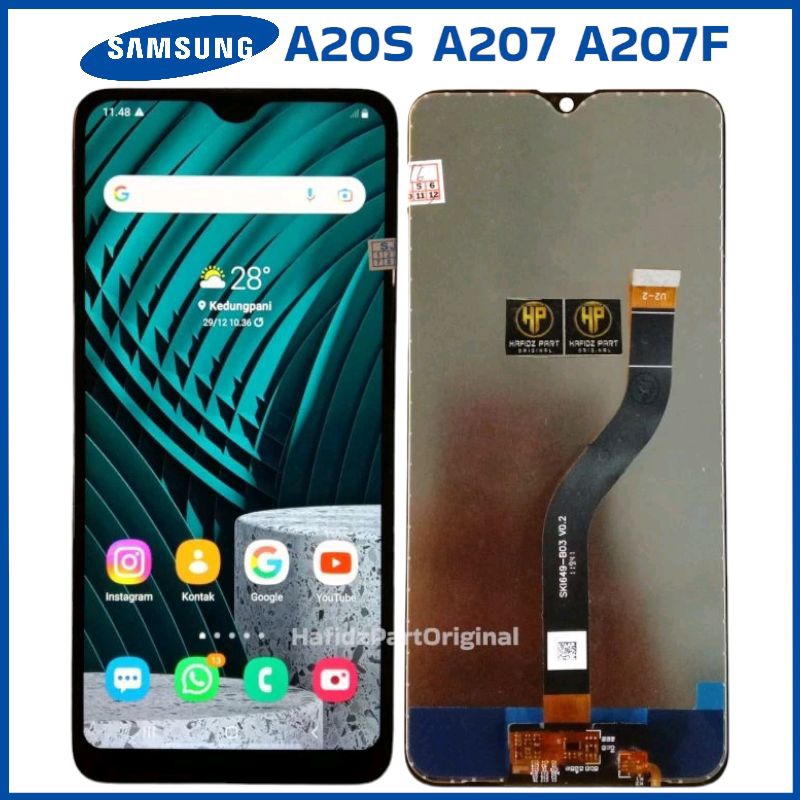 Jual Lcd Touchscreen Samsung A20S A207 A207F FULLSET | Shopee Indonesia