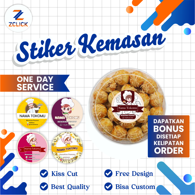 Jual STIKER / STIKER LABEL / STIKER LABEL COSTUM / STIKER LABEL MAKANAN ...