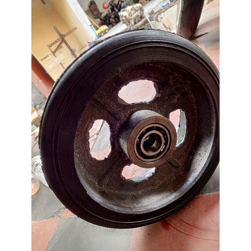 Jual roda troli gledekan 750kg | Shopee Indonesia