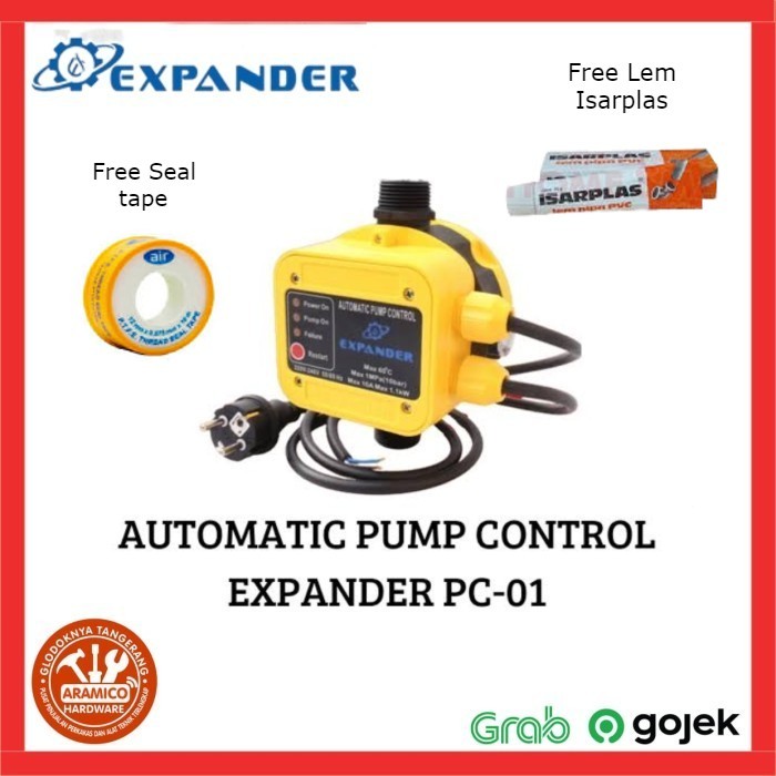 Jual Expander Otomatis Pompa Air / Automatic Pressure Control PC 01 ...