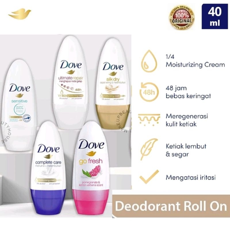 Jual Dove Deodorant Complete Care | Shopee Indonesia