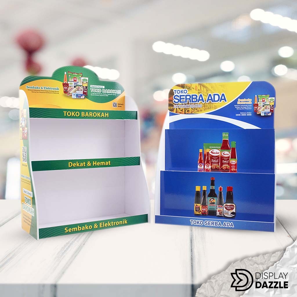 Jual Rak Display PVC BOARD Custom Design | Shopee Indonesia