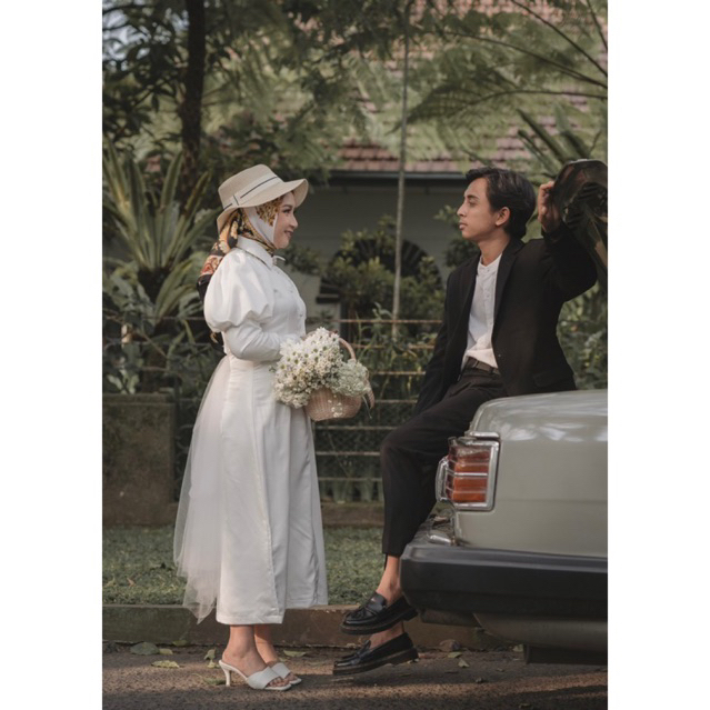 Jual BAJU PREWED VINTAGE (DRESS) | Shopee Indonesia