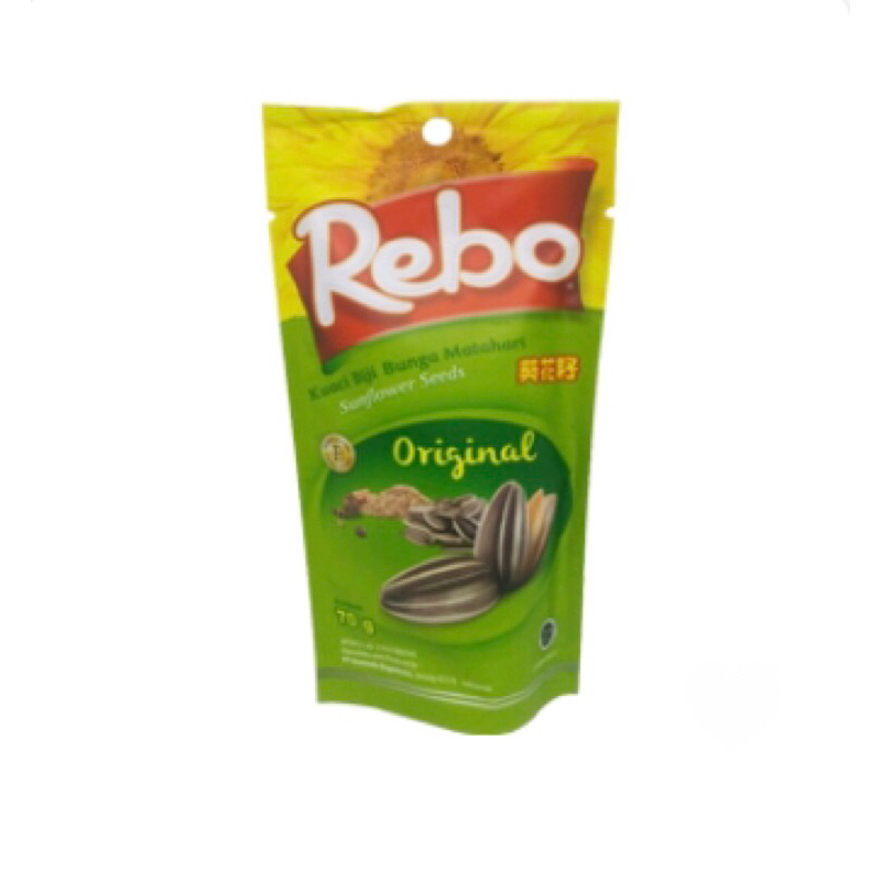 Jual Snack kuaci 70g rebo | Shopee Indonesia