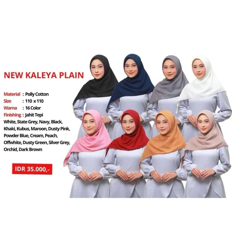 Jual Zoya Kaleya Scarf New Kaleya Scarf Hijab Segiempat Jilbab ...