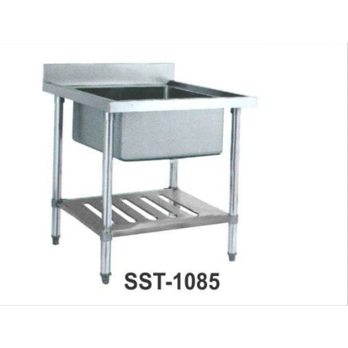 Jual GETRA SINK TABLE SST-1085 MEJA WASTAFEL STAINLESS | Shopee Indonesia