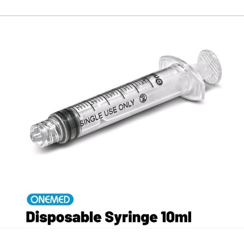 Jual Suntik Spuit 10 ml Disposable syringe onemed | Shopee Indonesia