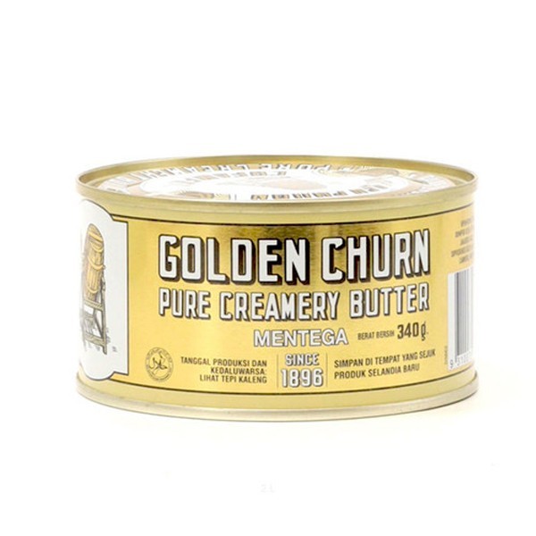 Jual Golden Churn Pure Creamery Butter 340 g | Shopee Indonesia