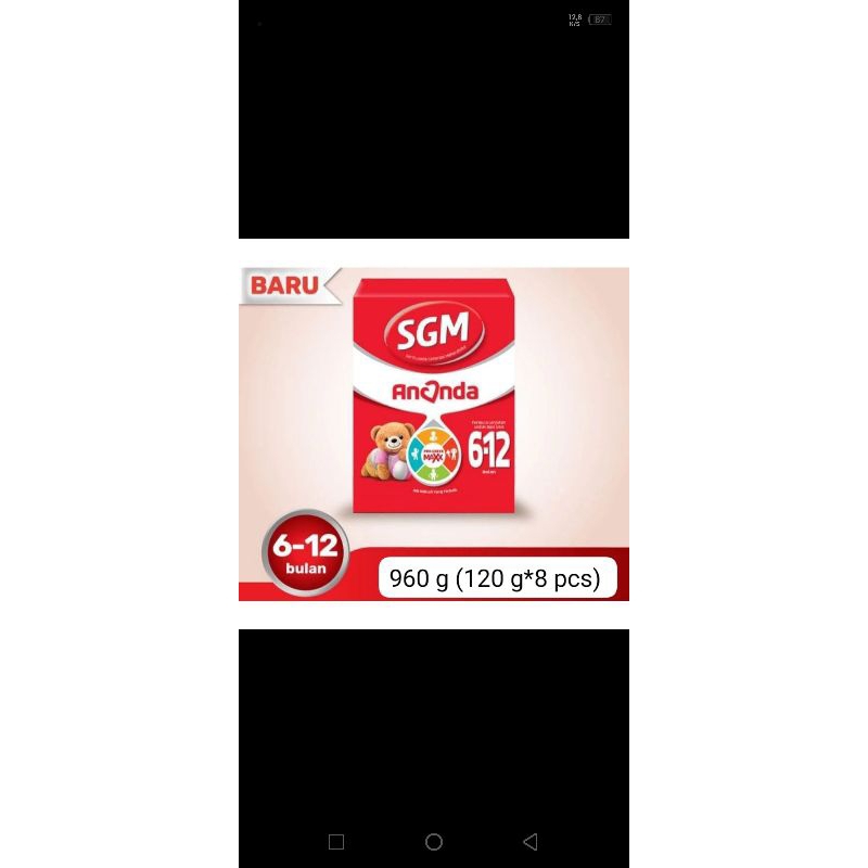 Jual SGM 6-12 960 gr (120 g*8 pcs) | Shopee Indonesia