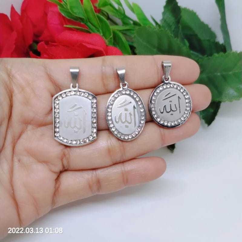 Jual Liontin silver Titanium Tembaga Xuping Premium Perhiasan Aksesoris ...