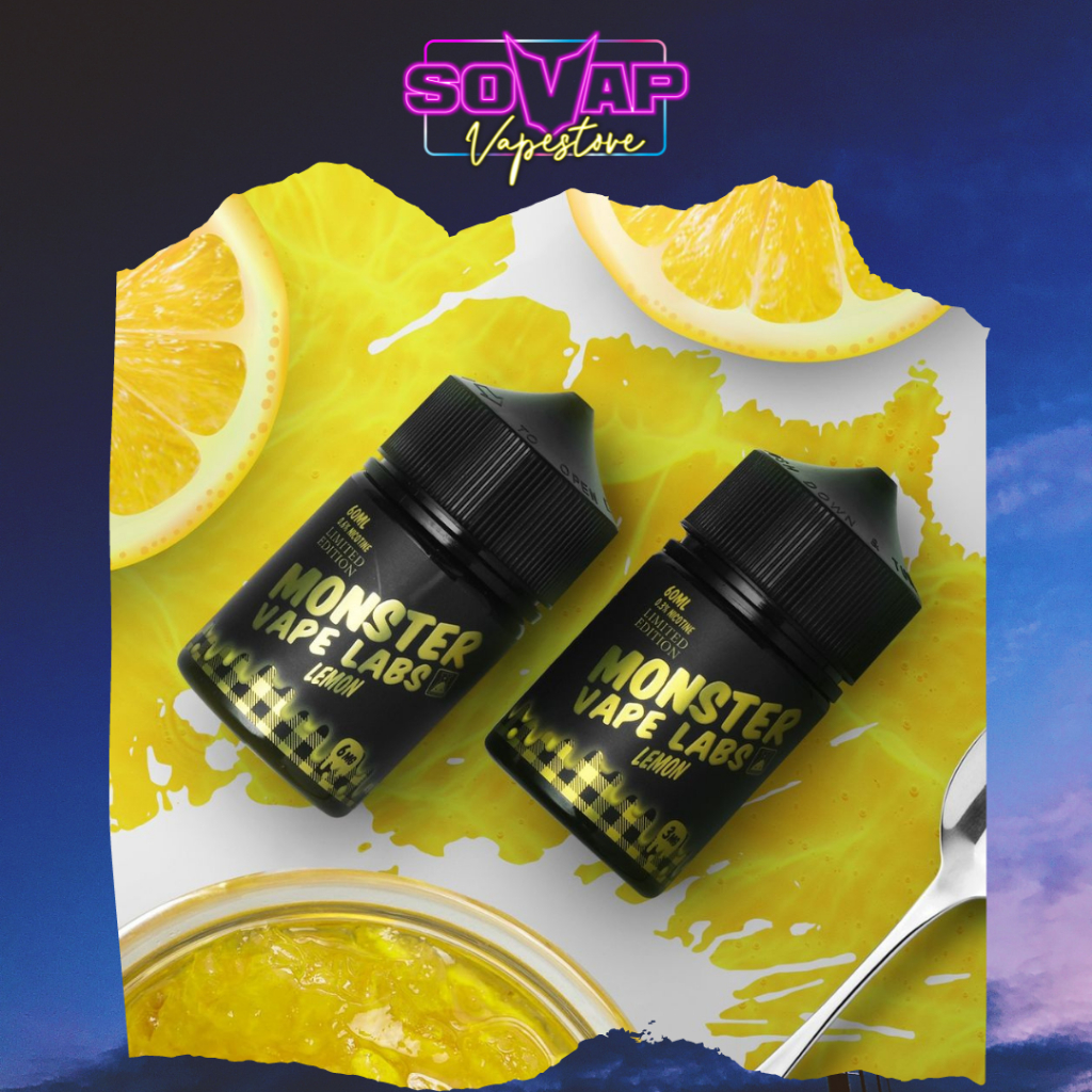 Jual Monster Vape Labs Lemon Jam Toast 3mg & 6mg 60ml | Shopee Indonesia