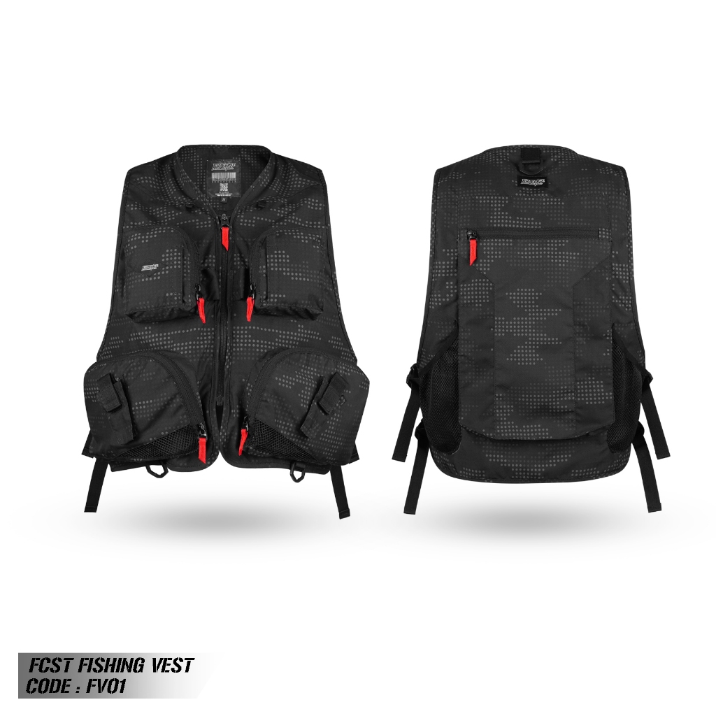 Jual Firecast | Rompi Mancing | Rompi Outdoor | Firecast Fishing Vest ...