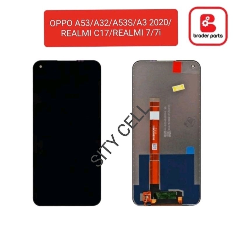 Jual LCD OPPO A53/A33 2020/REALMI 7i/REALMI C17 /A32 / A53s/ FULLSET ...