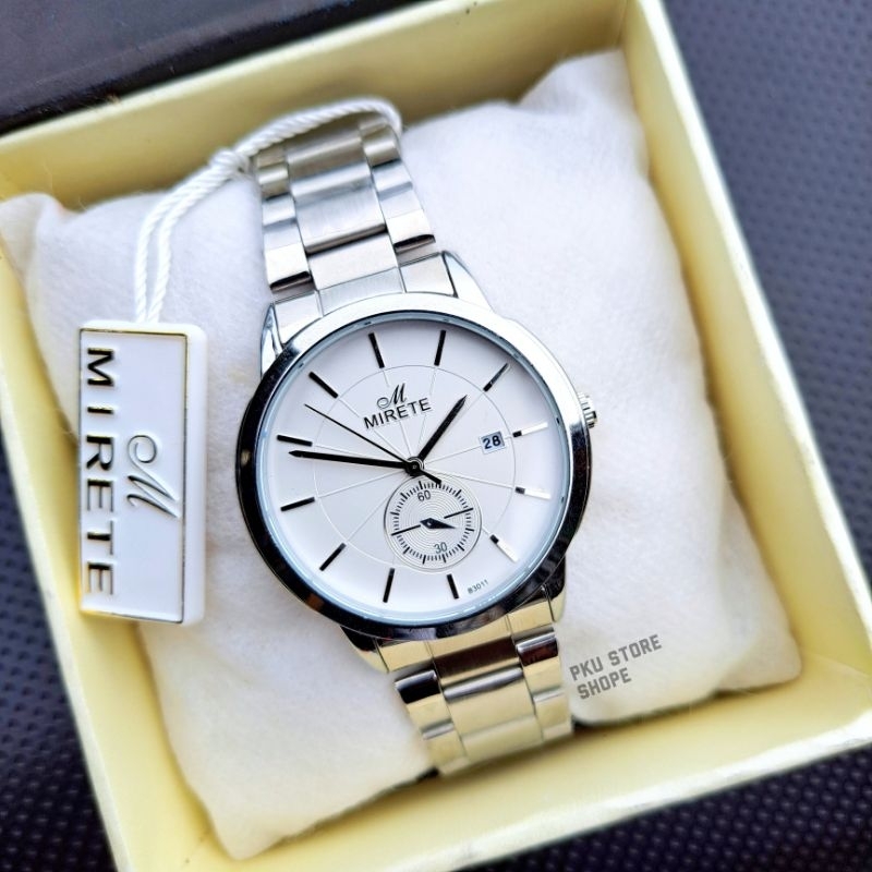 Jual [ TERLARIS ] Jam Tangan Pria Mirete Original Terbaru SUPER MEWAH ...
