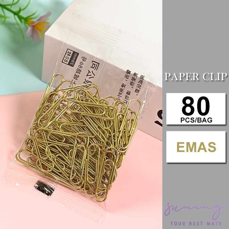 Jual Paper Clip Warna Metalic-Suning Mall | Shopee Indonesia