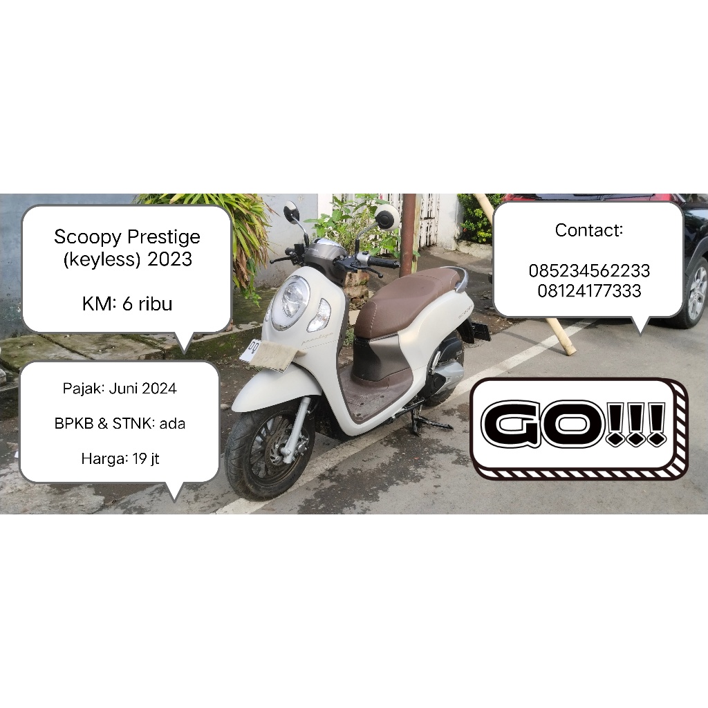 Jual Honda Scoopy Prestige (keyless) | Shopee Indonesia