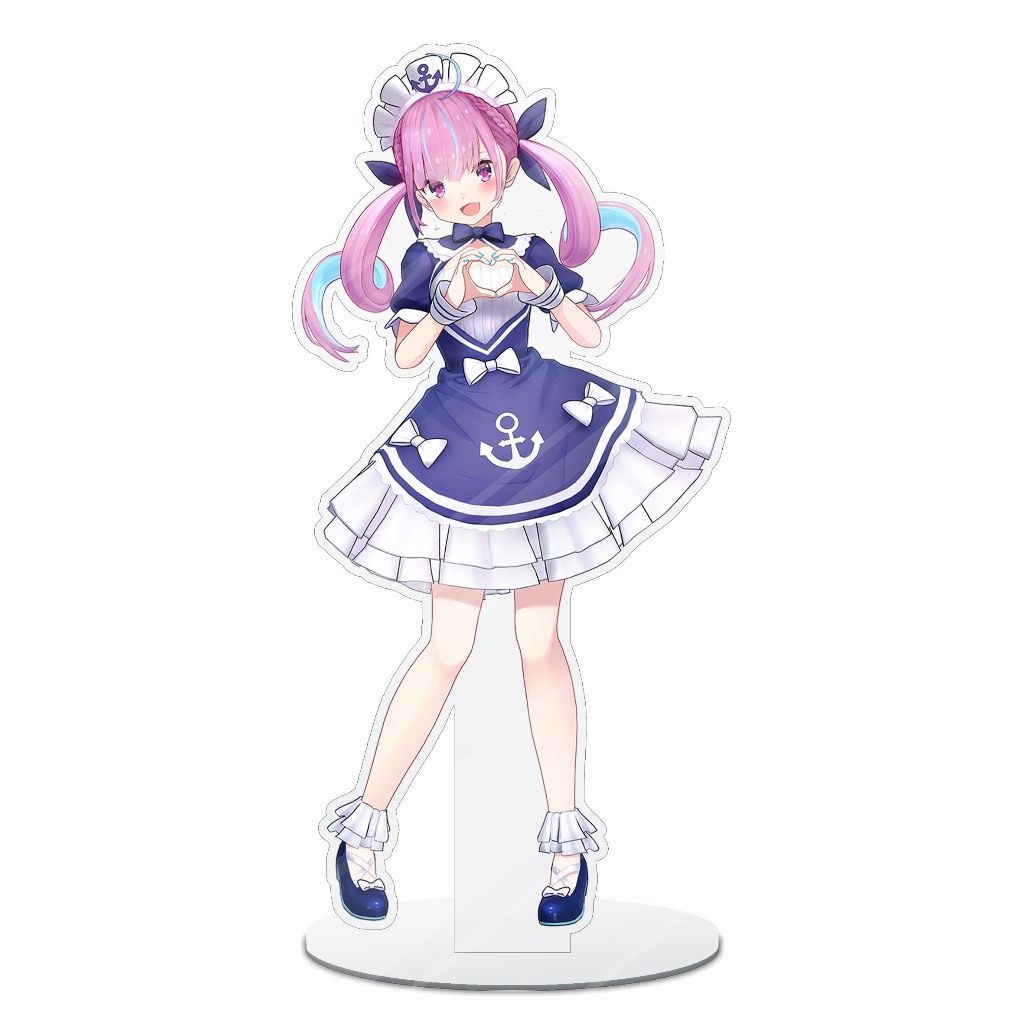 Jual Stand akrilik figure vtuber MINATO AQUA standee 20cm - HOLOLIVE 2ND material Akrilik ...