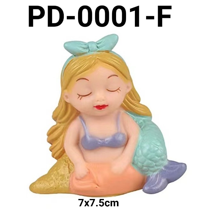 Jual GR-PD-0001 Cake topper hiasan kue putri ikan duyung mermaid kerang | Shopee Indonesia