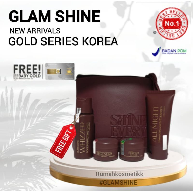 Jual FREE GIFT GLAMSHINE GOLD SERIES KOREA 100% ORIGINAL | Shopee Indonesia