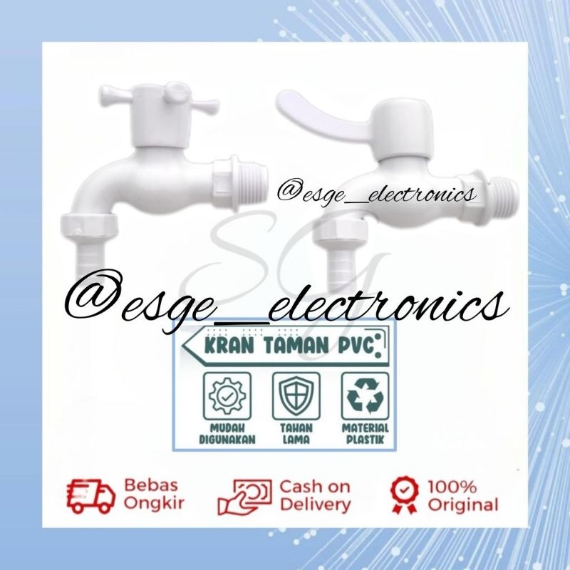 Jual KERAN AIR PVC MODEL BALING ENGKOL KERAN AIR PLASTIK TERMURAH TAP ...